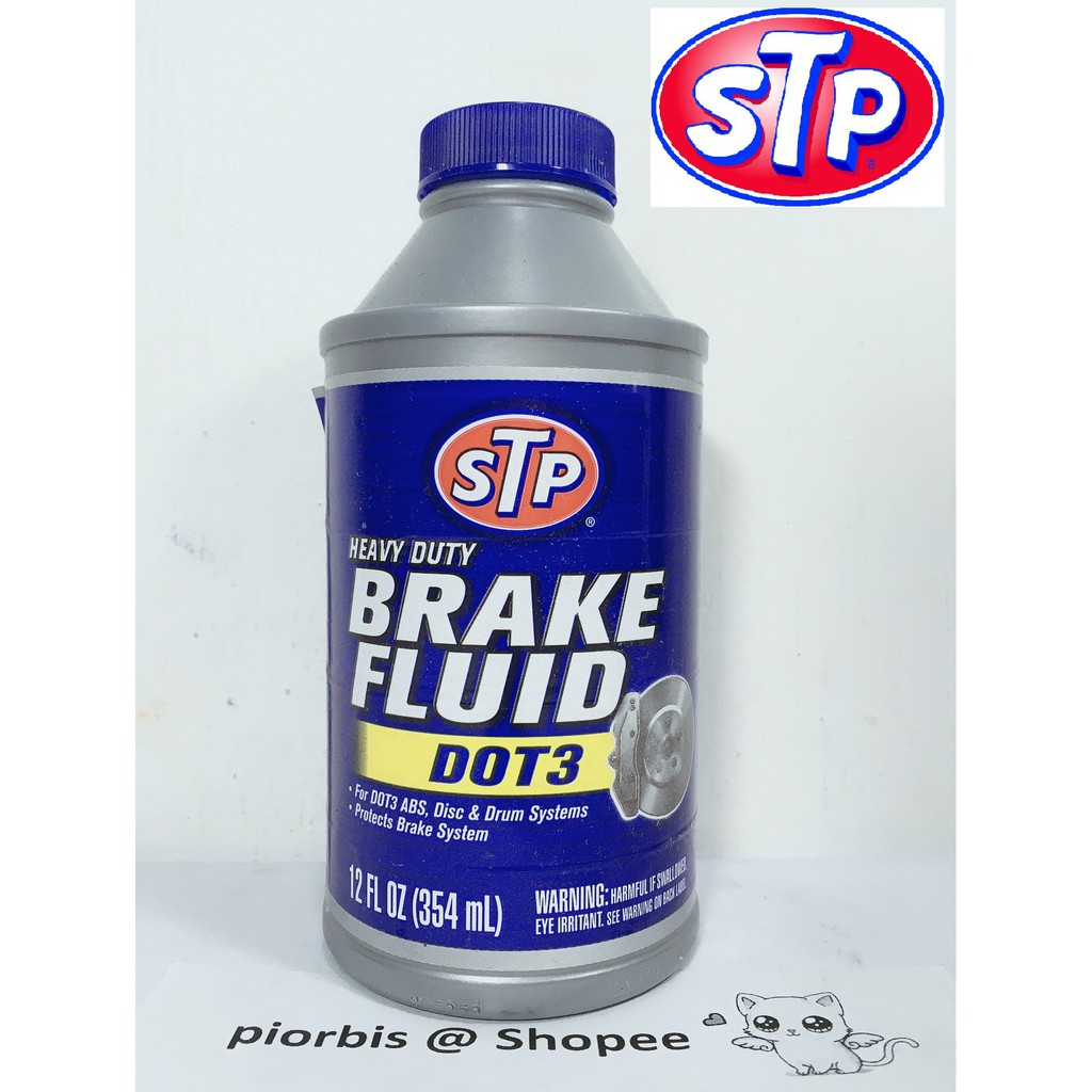 STP HEAVY DUTY BRAKE FLUID / CLUTCH FLUID DOT3 354ml (MINYAK BRAKE) | Shopee Malaysia