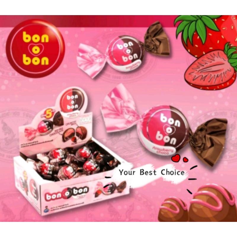 Thailand Bon o Bon chocolate 14g | Shopee Malaysia