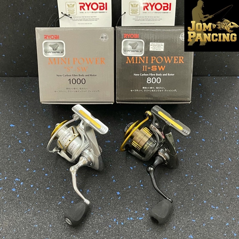 【Jom Pancing】RYOBI MINI POWER SW Spinning Reel,Mesin Mancing,Fishing Accessories | Shopee Malaysia