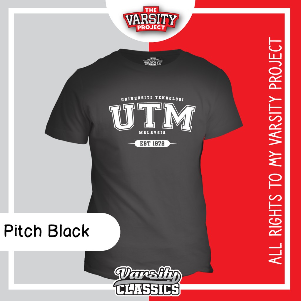 UTM (Universiti Teknologi Malaysia) - Classic Varsity Premium T shirt ...