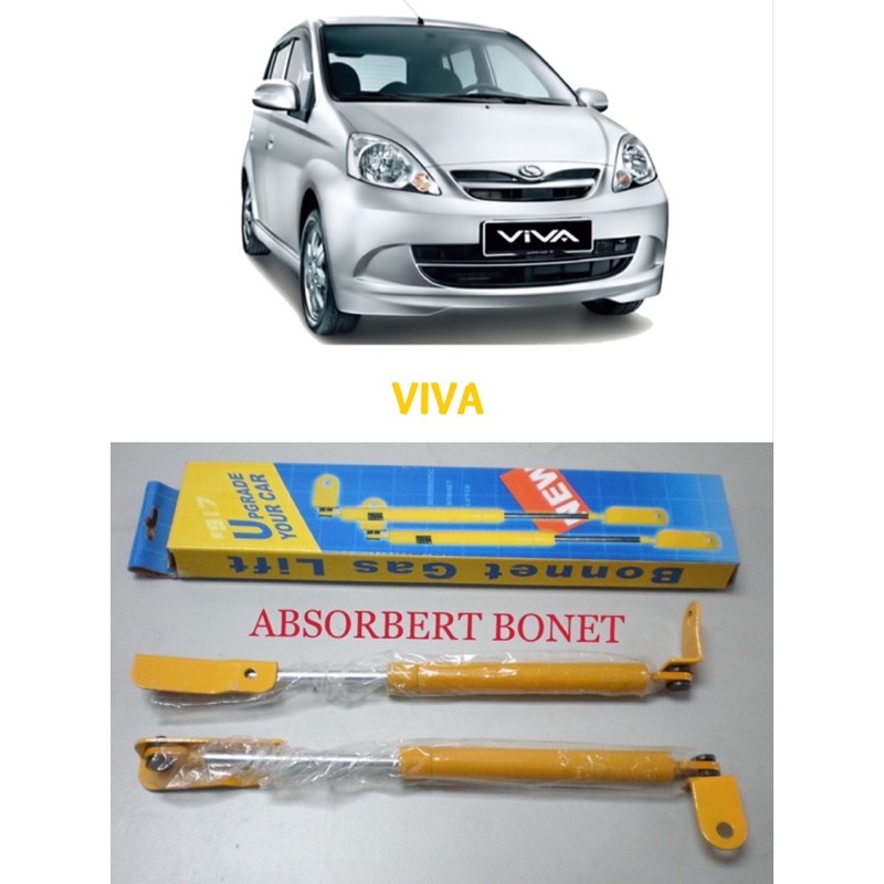 Perodua Viva Front Bonnet Hood Damper Absorbert Bonet For Perodua Viva ...