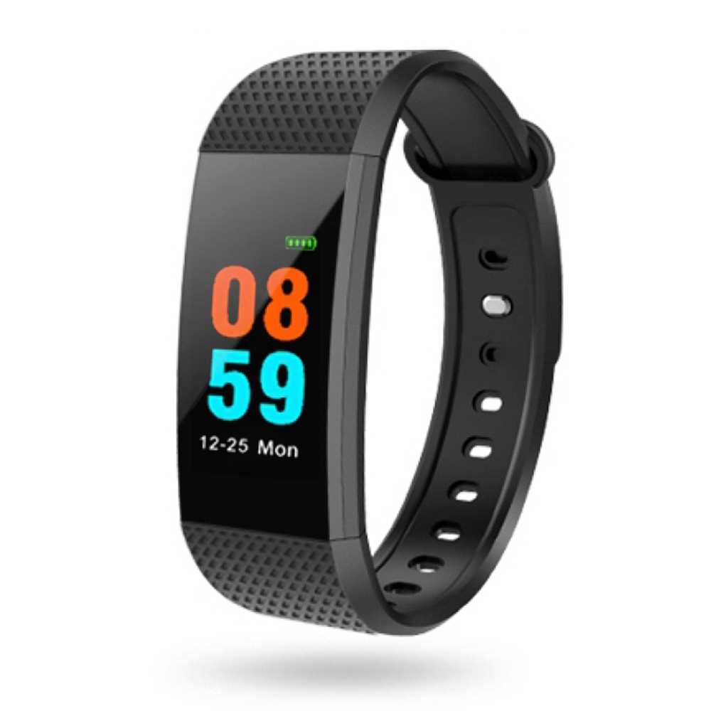 NEW 19 Color Screen Smart Bracelet (black) | Shopee Malaysia