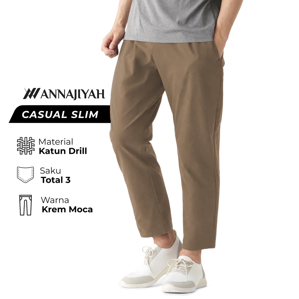 CASUAL Slim Fit SEMI-FORMAL Office Sirwal Pants by Annajiyah SKAB ...