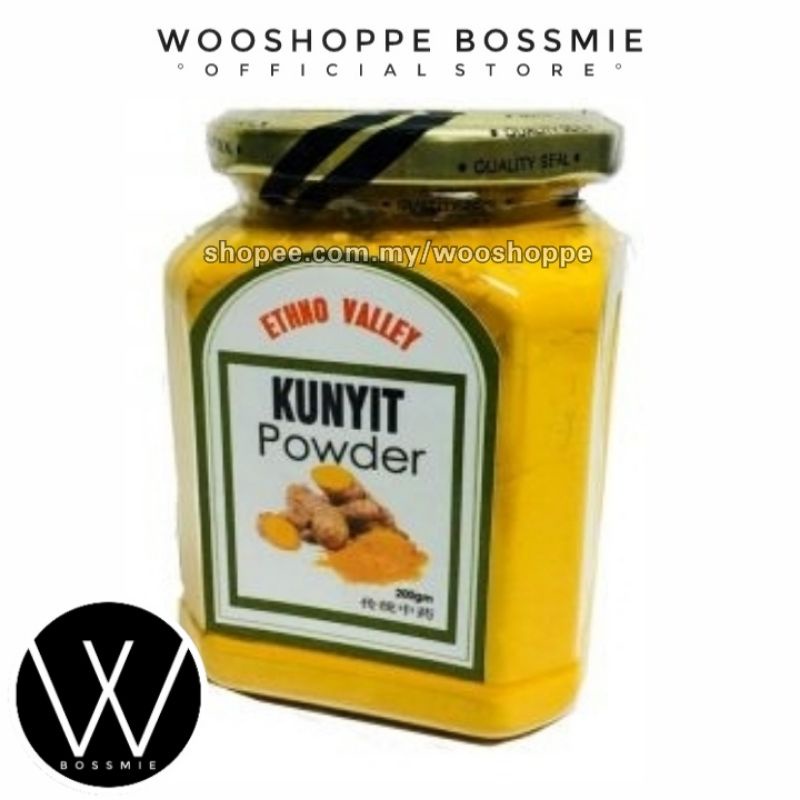 𝙒𝙊𝙊𝙎𝙃𝙊𝙋𝙋𝙀 KUNYIT POWDER 200G (TUMERIC) | Shopee Malaysia