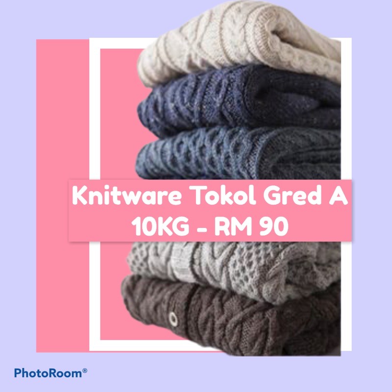 💥Knitwear Bundle Gred A KOREA💥10KG 💥Free Shipping💥Tokol Mini💥 | Shopee Malaysia