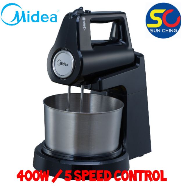 Midea Stand Mixer SM0293-BK / 400W | Shopee Malaysia