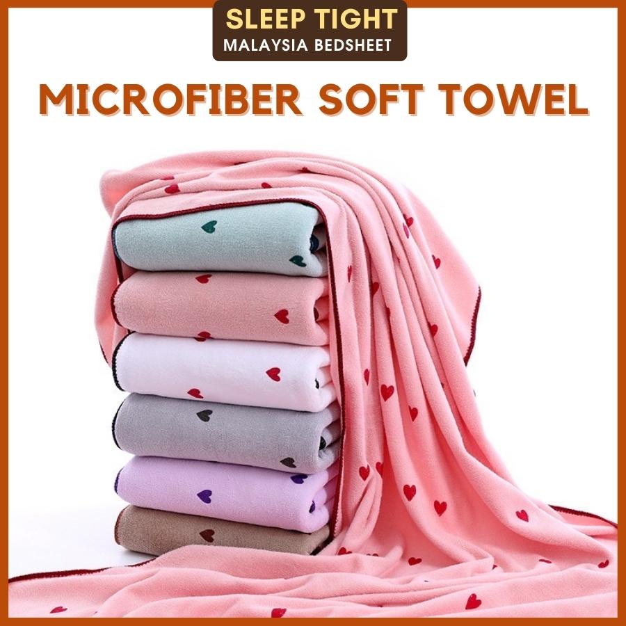 Tuala Mandi Microfiber Kartun Comel Kuat Serap Air READY STOCK 70x140cm ...