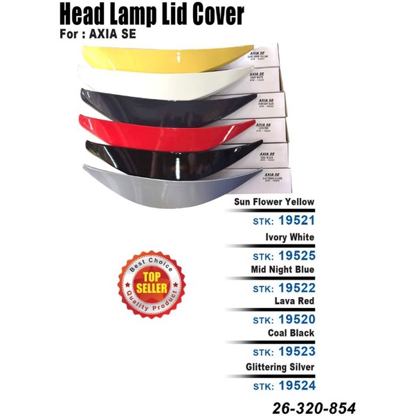 Eyelid Axia SE (2014-2021) / Axia G Spec (2017-2021) Original Paint ...
