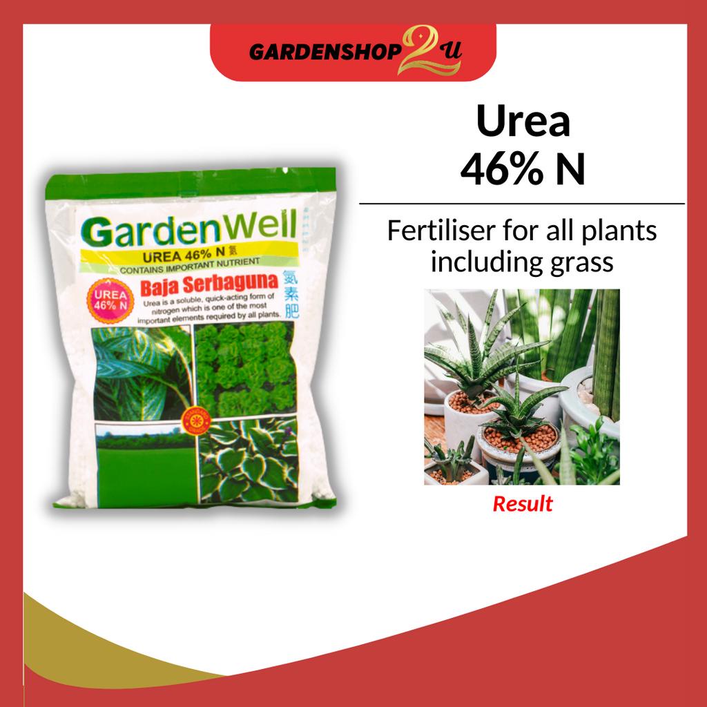 Garden Well Urea 46% Fertiliser / Baja Rumput / Baja Putih Urea 400g ...