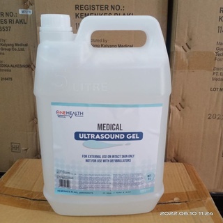 Medical Ultrasound Gel Onehealth 5 Liter / Ultrasound Gel Onehealth Transparent / Jelly ...