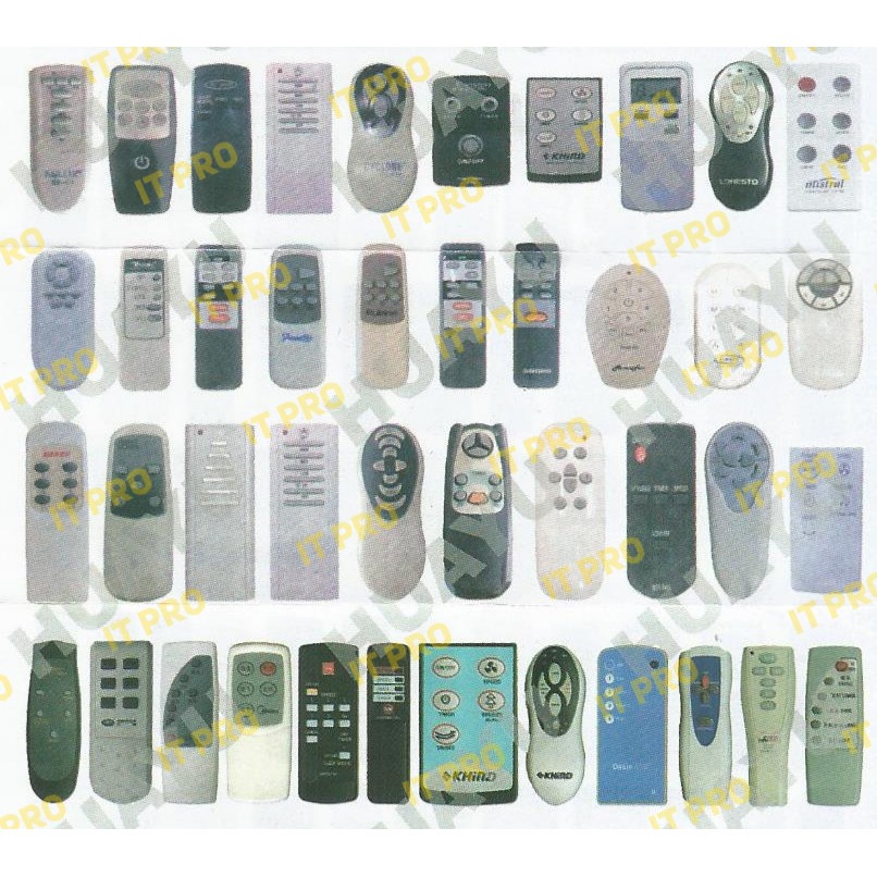 PRO🏠 Universal Fan Remote Ceiling Wall Fan Control - Deka Elmark Alpha ...