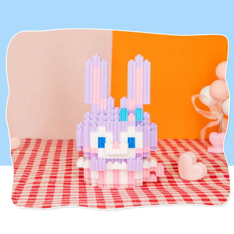 [Ready Stock] Cutie Cartoon Rabbit Building Blocks Nano Block ...