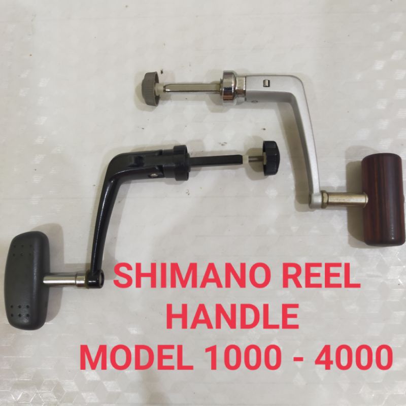 ORIGINAL SHIMANO REEL HANDLE WITH HANDLE SCREW 1000 TO 6000 | Shopee ...