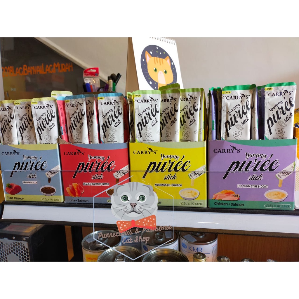 Carry's Yummy Puree Stick 15g 1 stick (loose) | Shopee Malaysia