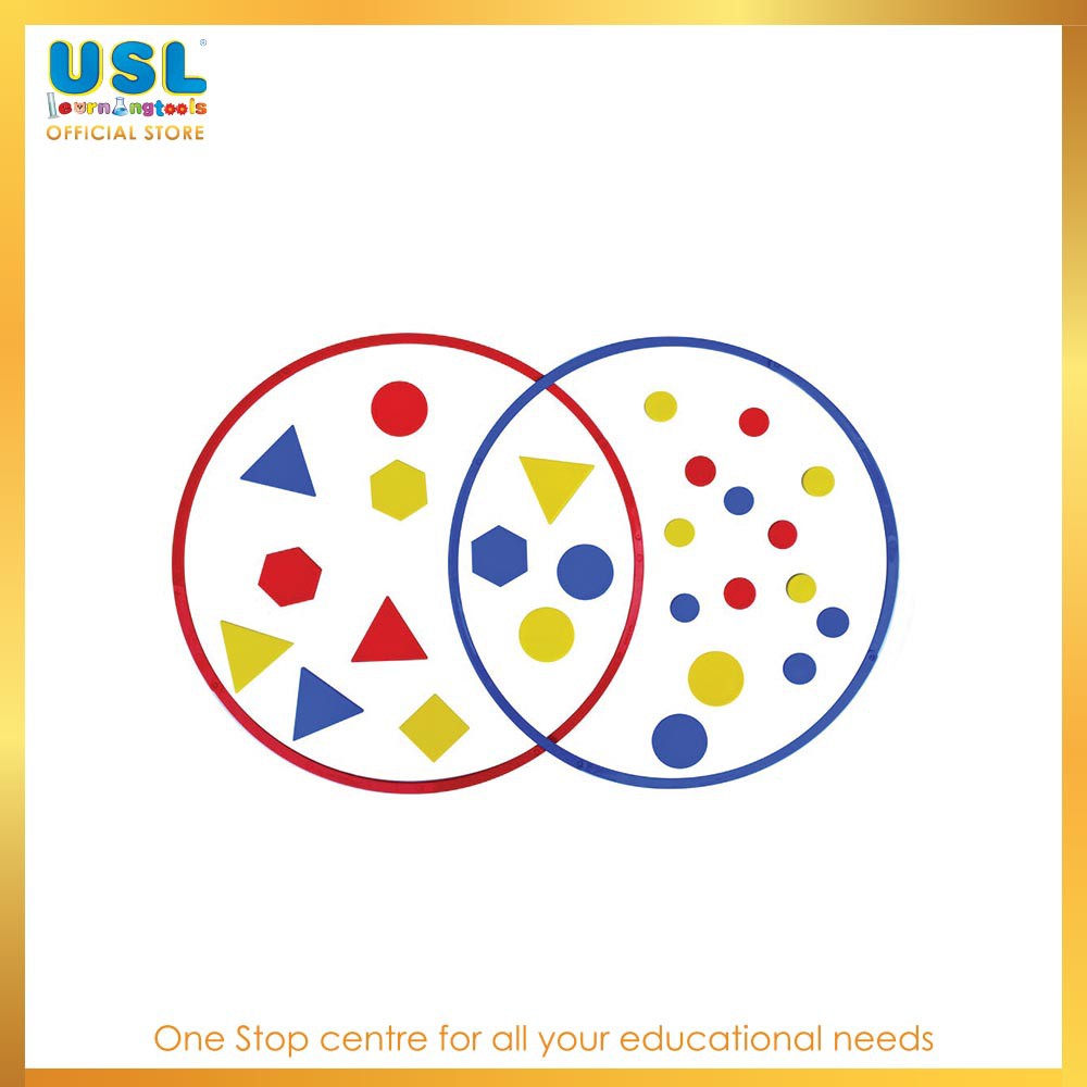 Venn Diagram Circles - Manipulative & Mathematics | Teaching Tool ...