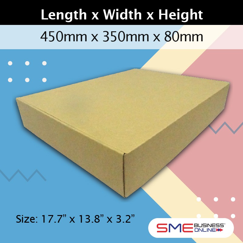 POSTAL BOX PB04 / Brown Mailing Box / Carton Box / Postage Box ...