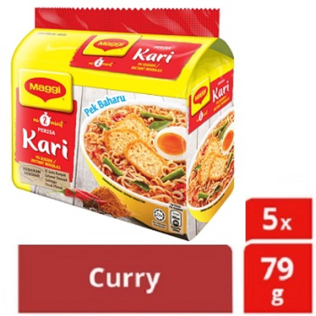 MAGGI CURRY ORIGINAL 5X79G | Shopee Malaysia