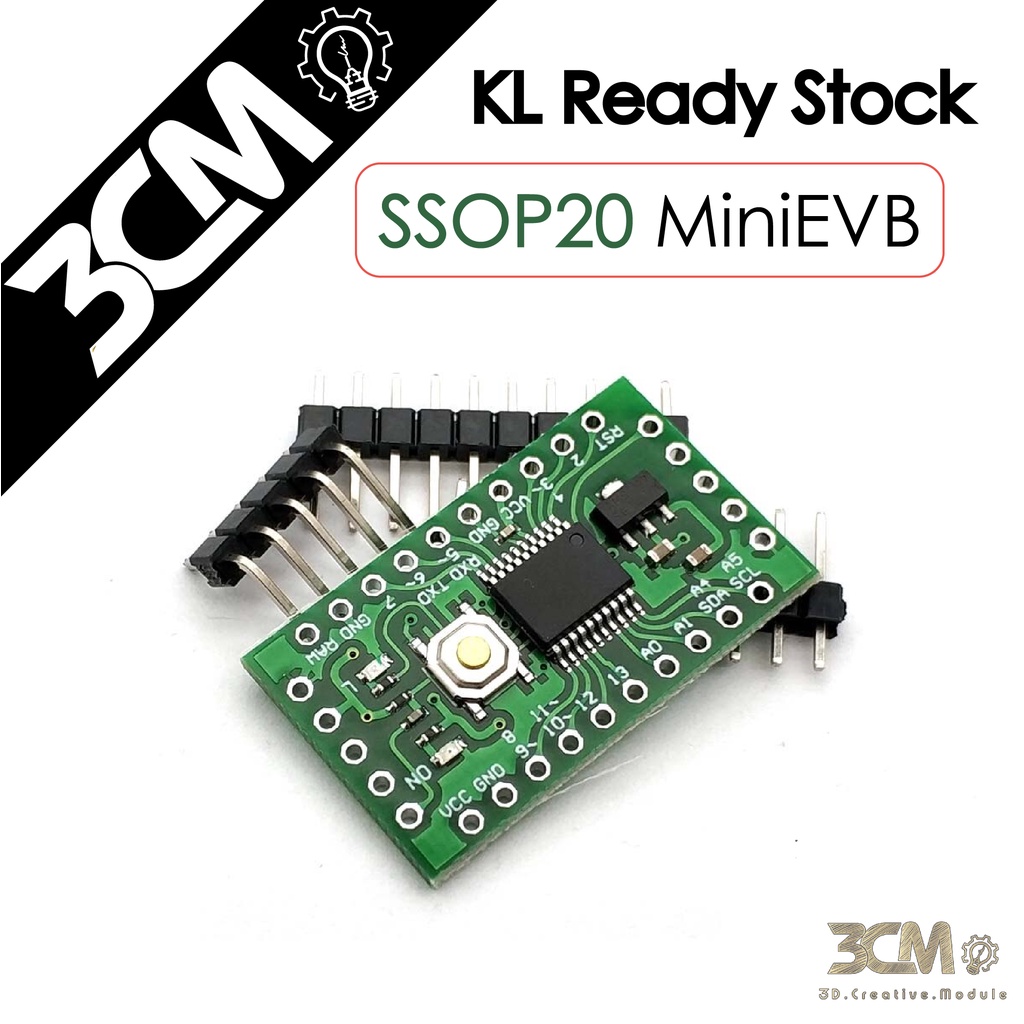 🔥[READY STOCK] 5V LGT8F328P SSOP20 MiniEVB instead of Pro Mini ...