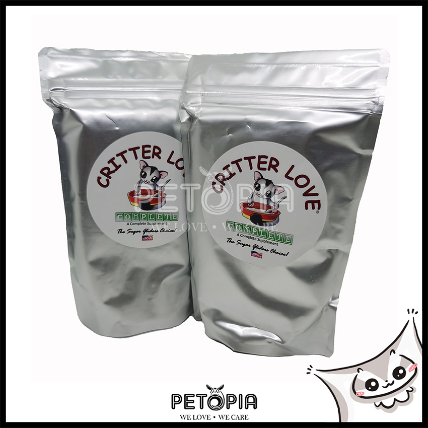 Critter Love Complete HPW [113g/226g] | PETOPIA Sugar Glider Food ...