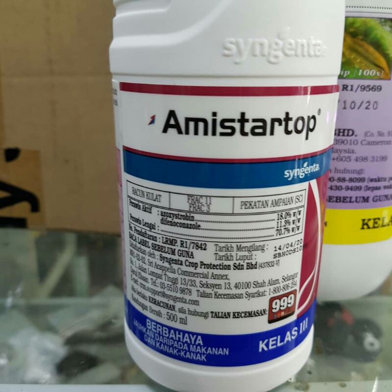 500ml Syngenta AmistarTop amistar top Azoxystrobin 18% Difenoconazole ...