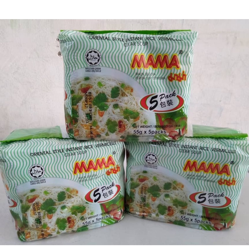 MAMA BIHUN SEGERA PERISA SUP ISTIMEWA 55G X 5PCK | MAMA CLEAR SOUP INSTANT RICET (BIH07 ...