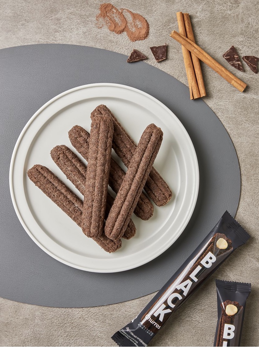 Loops Korea BLACK Churros Cream Chocolate Snacks Korean Gourmet ...