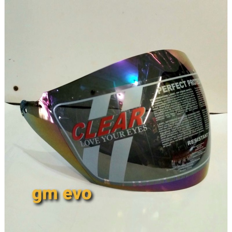 Gm EVO CLEAR Helmet Glass, GM fighter (Quality Helmet Glass) | Shopee ...