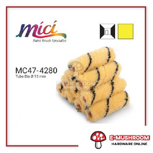 4" MC47-4280 MICI Paint Roller Refill Price Per pcs | Shopee Malaysia