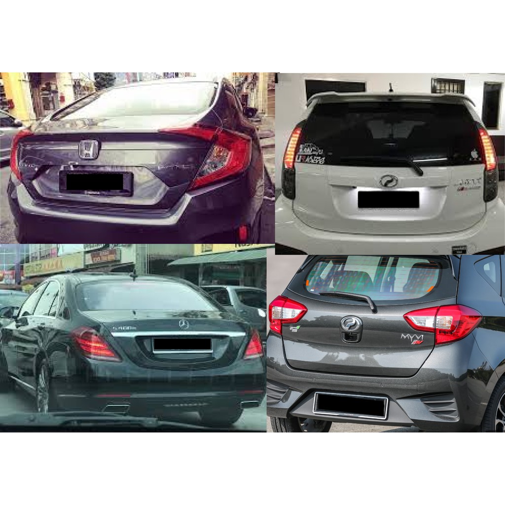 Number plate kereta 2D (tulisan dalam) Euro font design | Shopee Malaysia