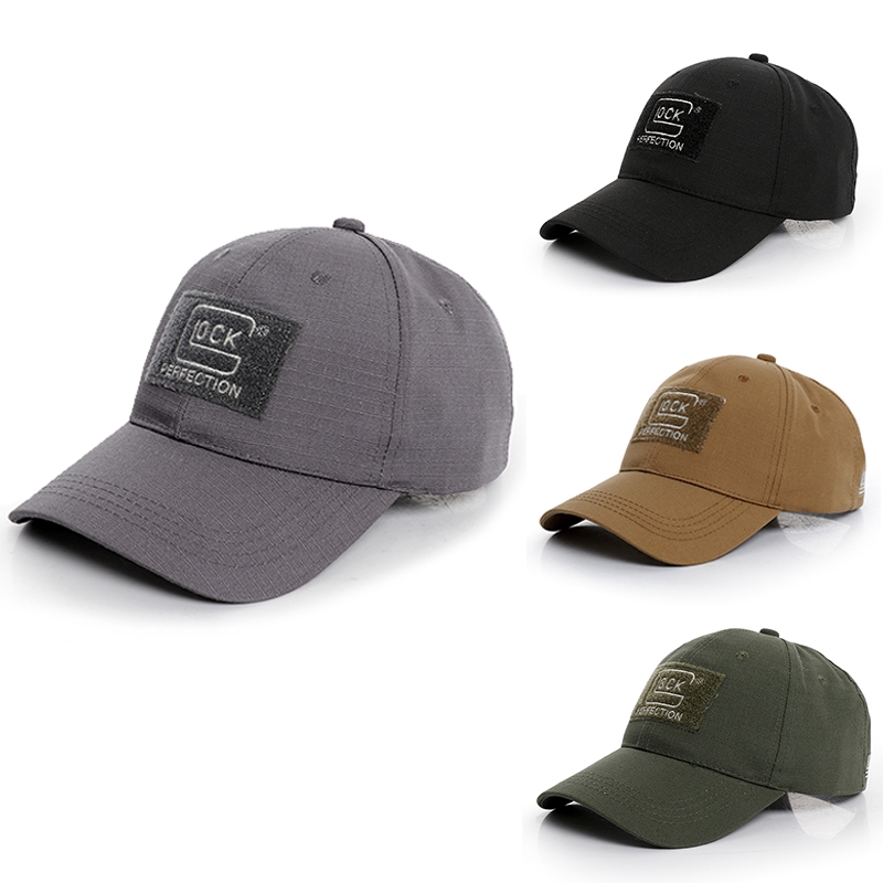 GLOCK Tactical Cap Camo Embroidery Cap USARMY Baseball Cap Airsoft Cap ...
