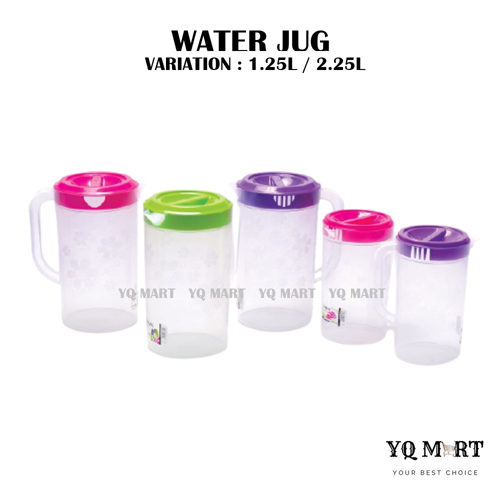 Water Jug 1.25Ltr 2.25Ltr/Round Water Container/Jug Air | Shopee Malaysia