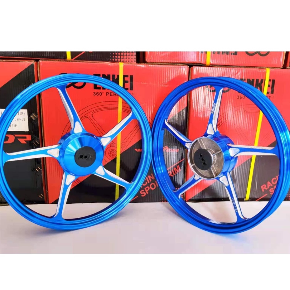 HONDA WAVE 100 EX5 DREAM WAVE100 DREAM110 EX5 ENKEI 511 SPORT RIM 5 BATANG KAKI 5 LEG 140 x 160 ...