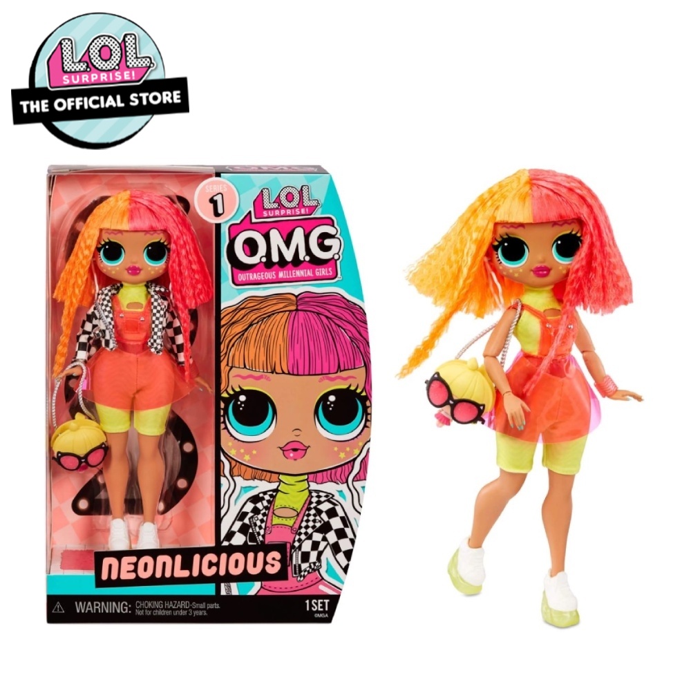 LOL Surprise OMG Neonlicious Fashion Doll (580508) | Shopee Malaysia