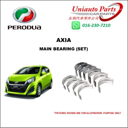PERODUA AXIA MAIN BEARING (SET) | Shopee Malaysia