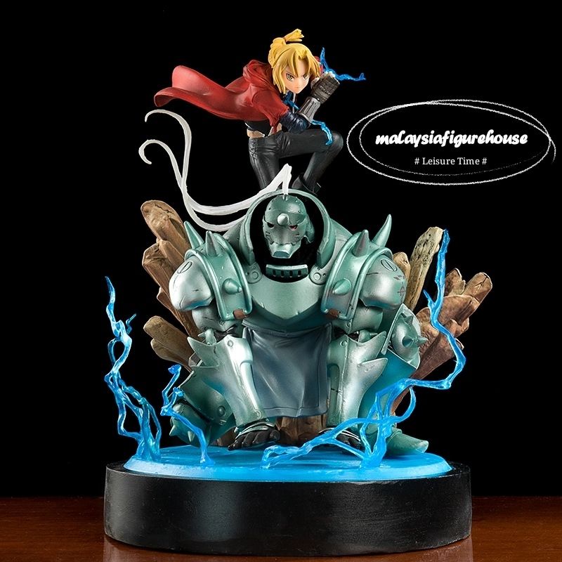 🔥BIG OFFER🔥30CM FULLMETAL ALCHEMIST EDWARD ELRIC ALPHONSE ELRIC COPY ...