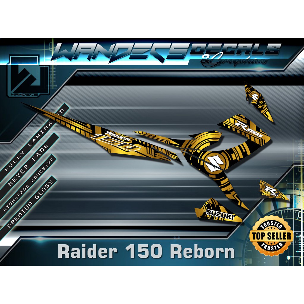 Raider 150 Decals Circuit | Shopee Malaysia