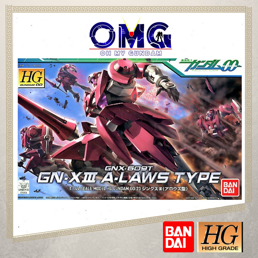 Bandai HG GN-X III A-Laws Type 1/144 GNX-609T 00-23 OMG GNX A Laws ...