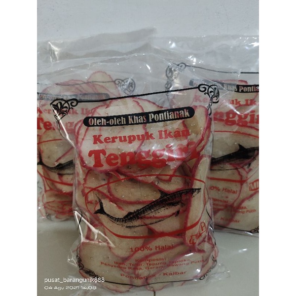 Halal Mackerel Fish Crackers By Pontianak Special Souvenirs | Shopee ...