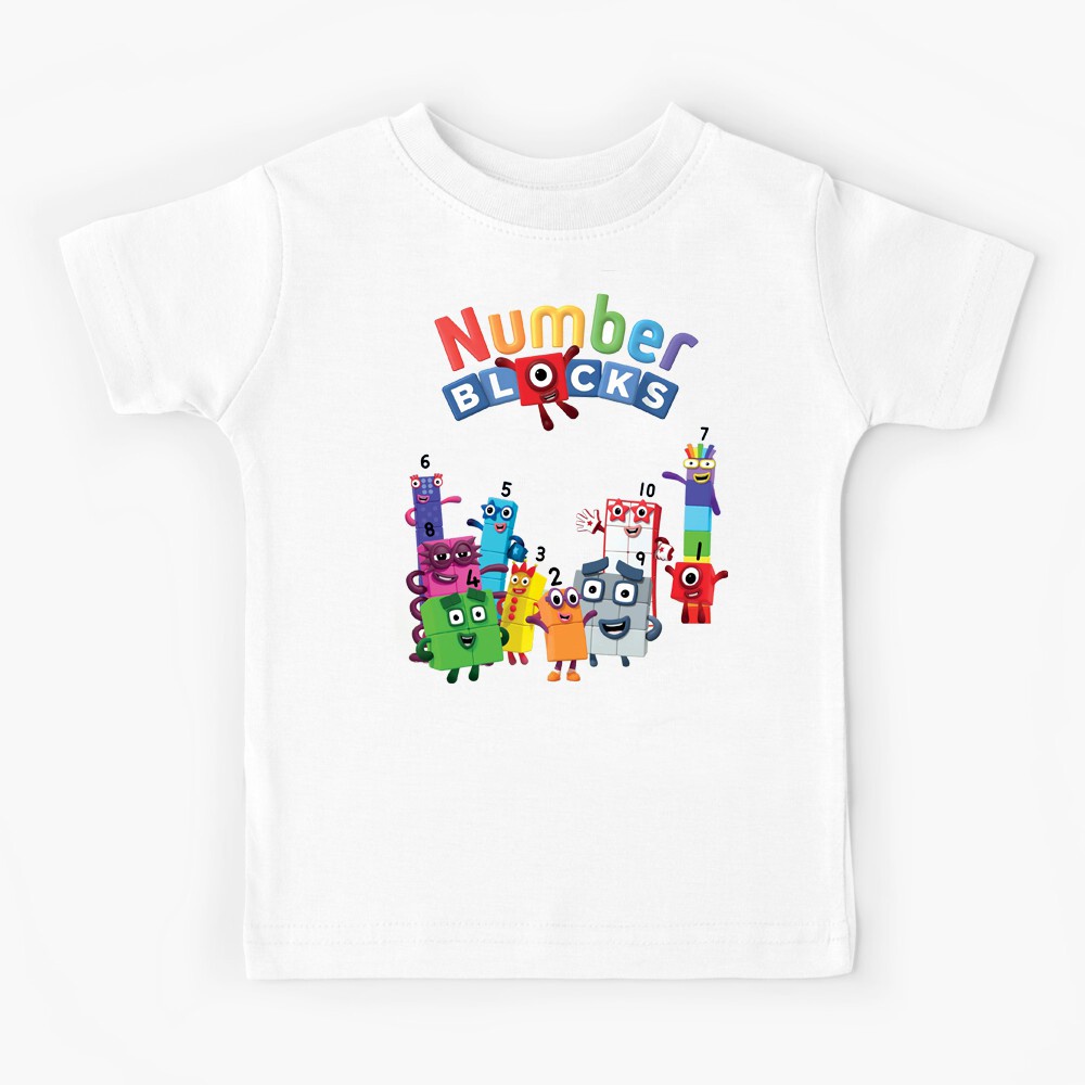 Children's Wear Numberblocks Games 1-10 Number Blocks Infant Clothing ...