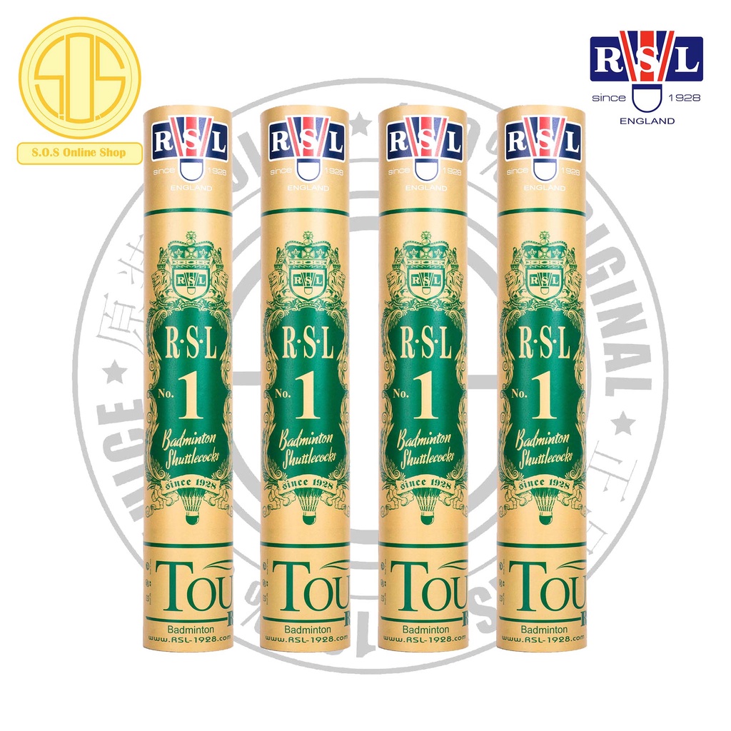 RSL Classic/ No.1 Gold/ Official/ A9/ G2/ G3 Badminton Shuttlecock Bulu ...