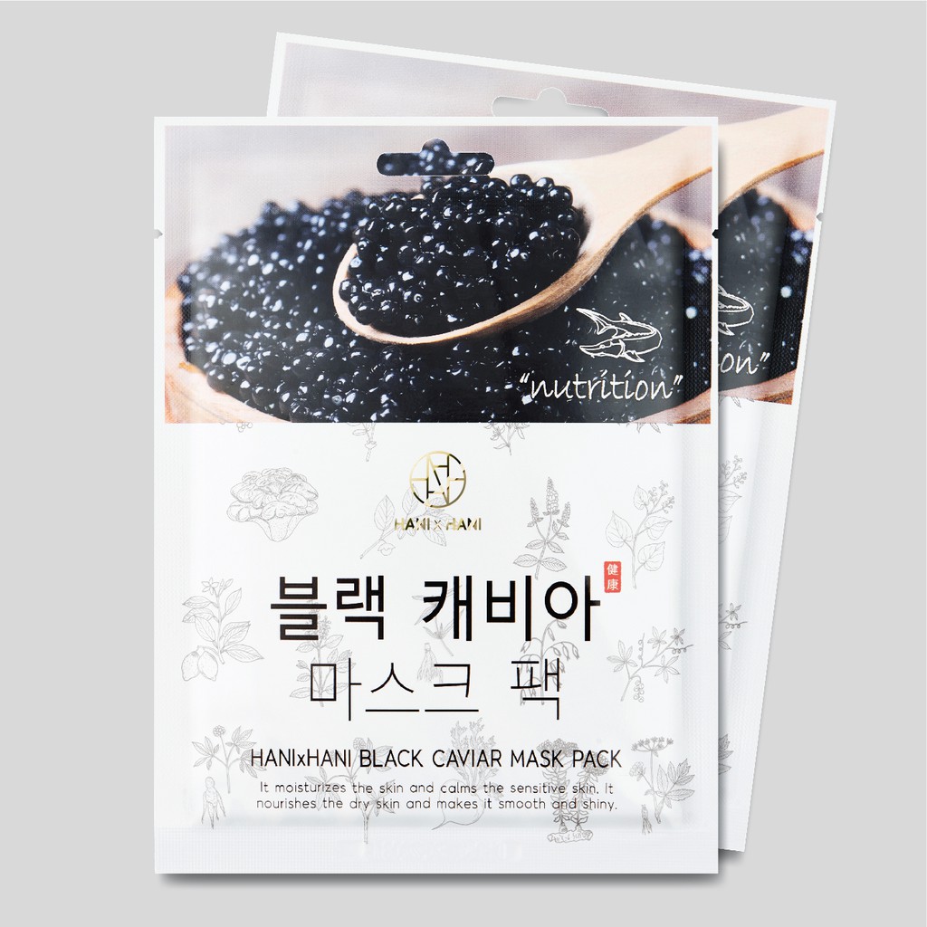 [HANIxHANI] BLACK CAVIAR MASK PACK | Shopee Malaysia