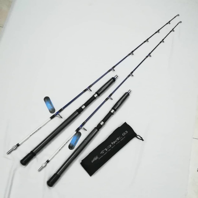 EXORI STRIKE G3 SOLID BOAT ROD SPINNING/BATANG MANCING/ROD MANCING ...