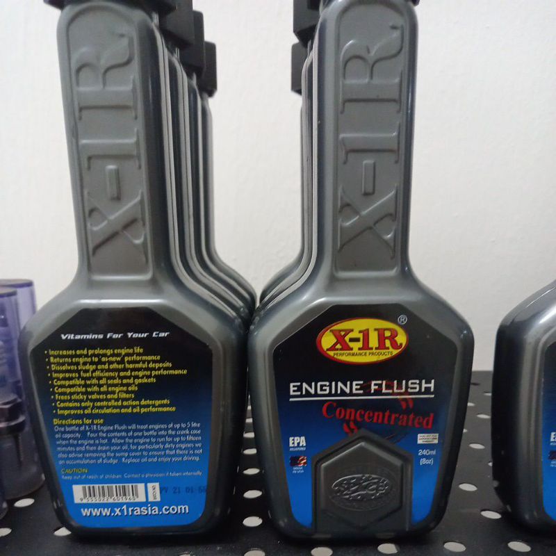 X-1R engine flush membersihkan kekotoran di dalam injin kenderaan ...