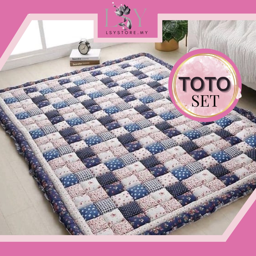 HOT PRODUCT TILAM TOTO PATCHWORK HIGH QUALITY COTTON / QUEEN & KING ...