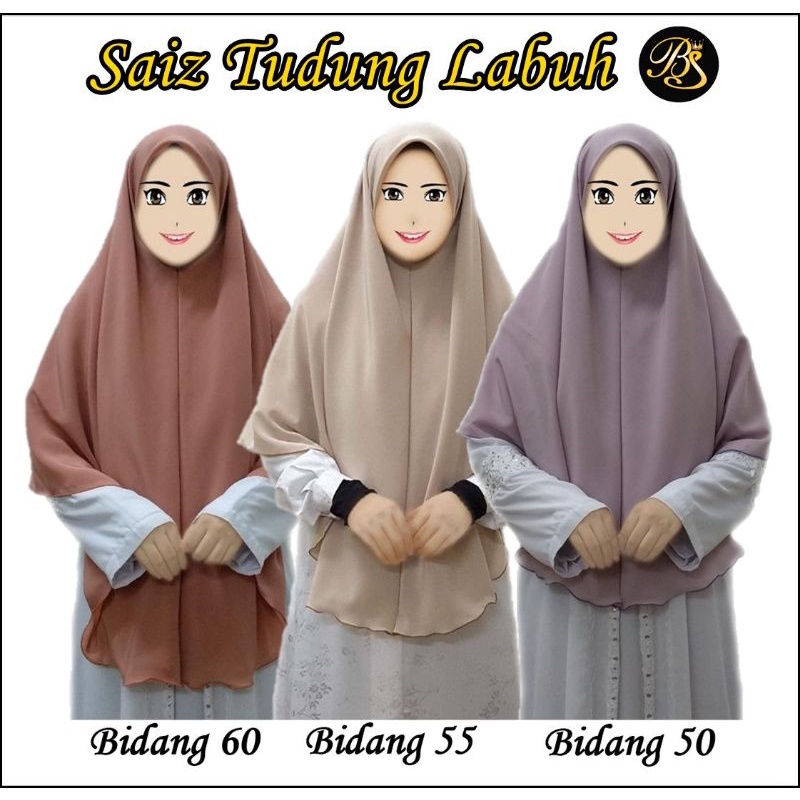 tudung labuh koshibo | Shopee Malaysia