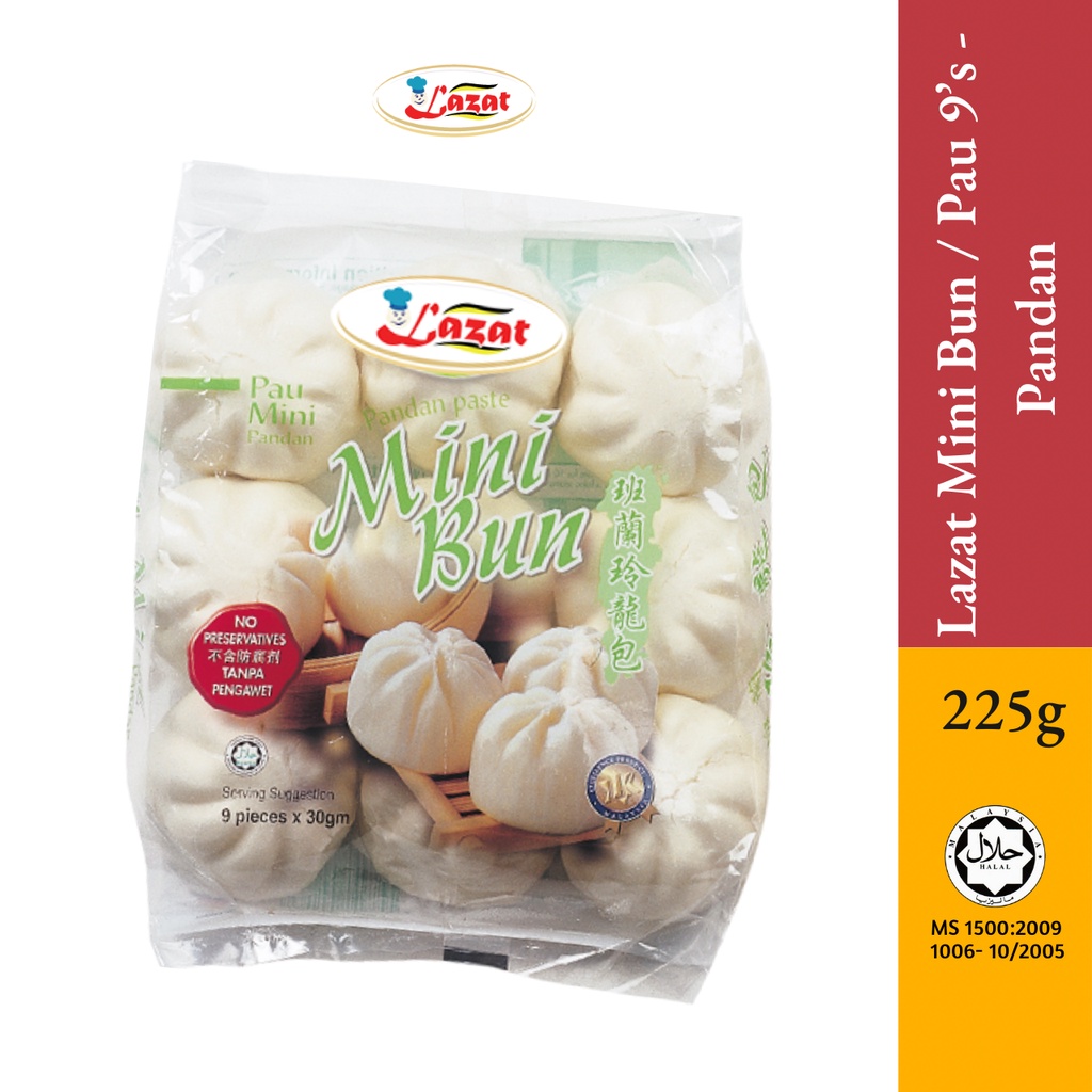 Lazat Mini Bun / Pau Pandan (225g) | Shopee Malaysia