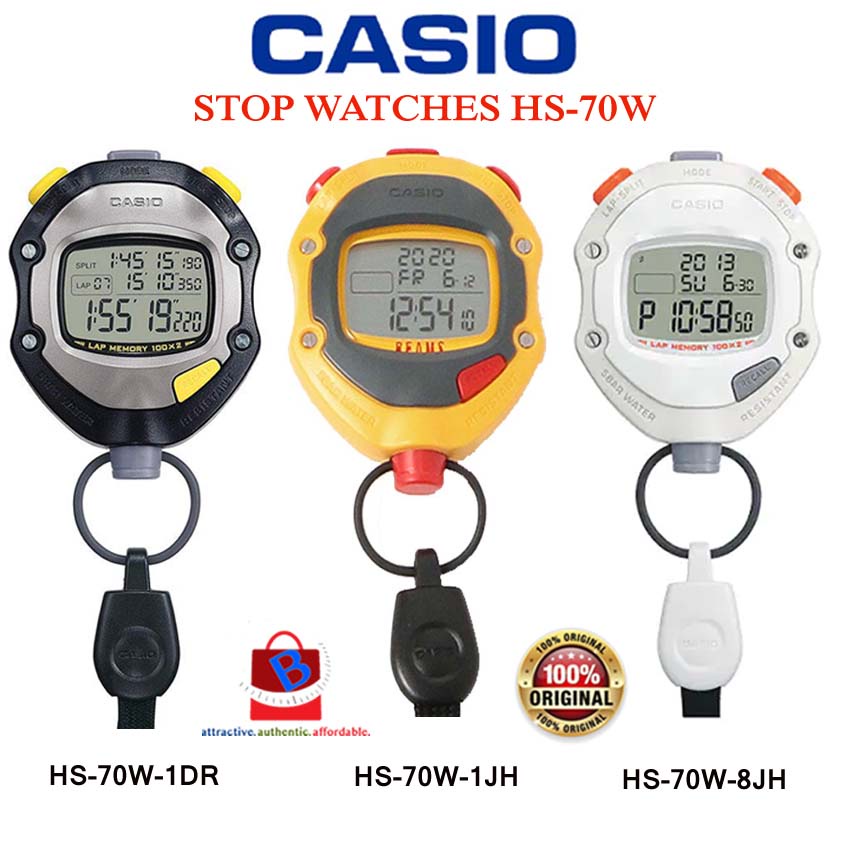 Casio Digital Original HS-70W-1D / HS-70W Jam randik 50m / Original Digital HS-70W-1D / HS-70W ...