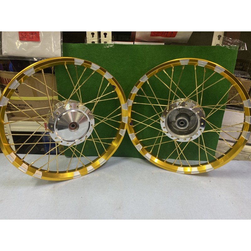 ALLOY ALOI RIM SET EX5 DREAM WAVE100 THAILAND FALCONE 3CALIT 140 X 17 ...