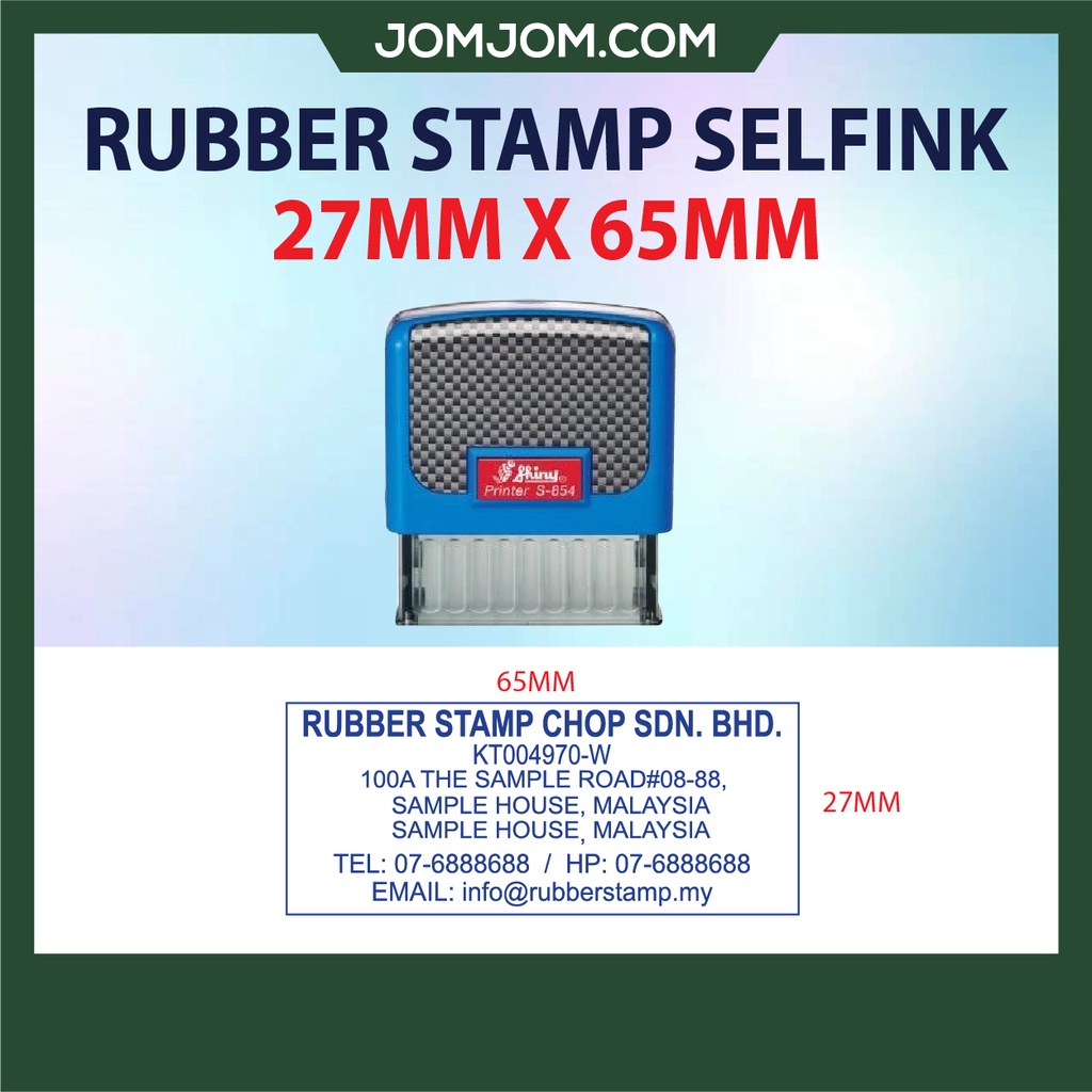 Rubber Stamp/Shiny/Self-Inking//Chop/Custom Made/Name Chop/ Company Chop/ Address Chop/ Bank ...