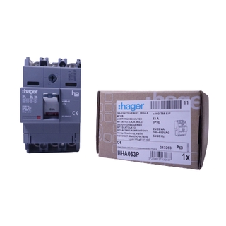 Hager 25KA 3P 63A MCCB | Shopee Malaysia
